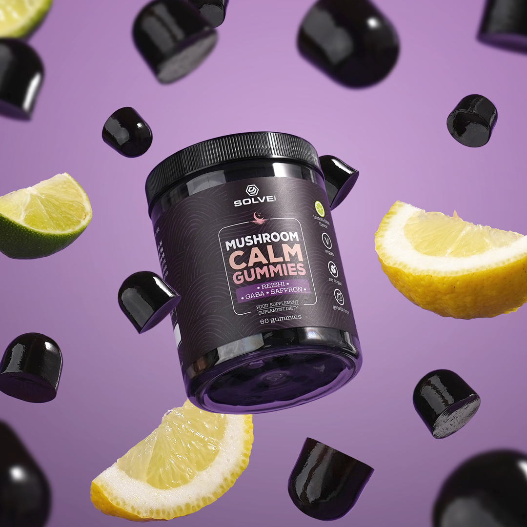 Żelki na dobry sen - Mushroom Calm Gummies - Solve Labs | Solve Labs